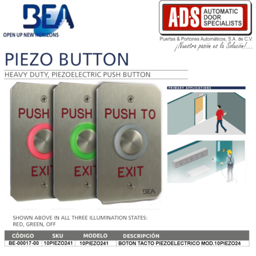 BEA - México - ADS® - Catálogos - Puertas & Portones Automaticos S.A ...