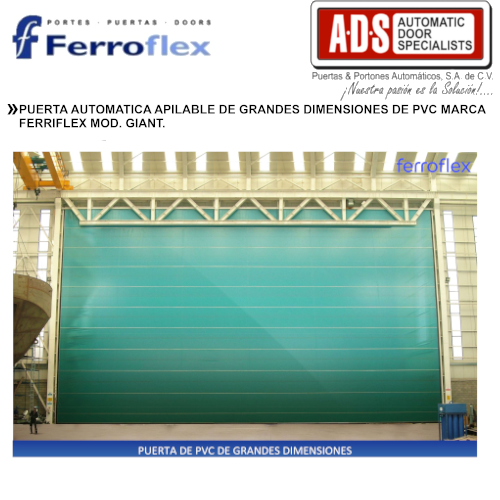 FerroFlex — México - ADS® - Catálogos - Puertas & Portones Automaticos ...
