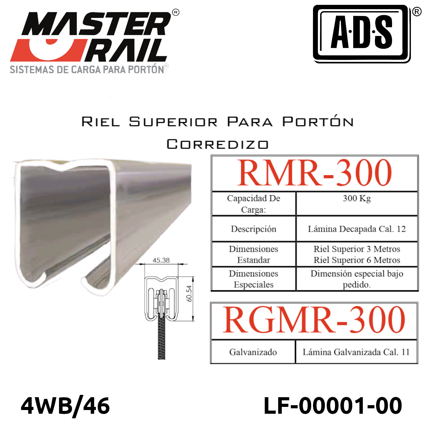 MASTER RAIL Sistemas de Carga para Portones — México - MASTER RAIL ...
